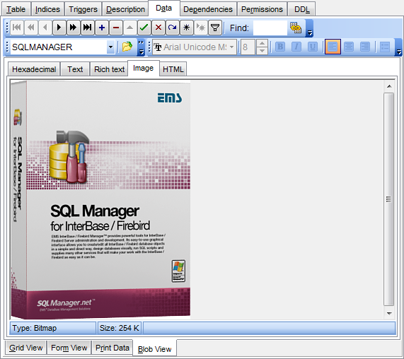 Online Documentation for SQL Manager for InterBase/Firebird | SQLManager